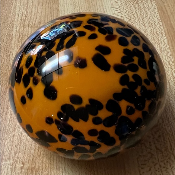 Art | Small Glass Paperweight | Poshmark